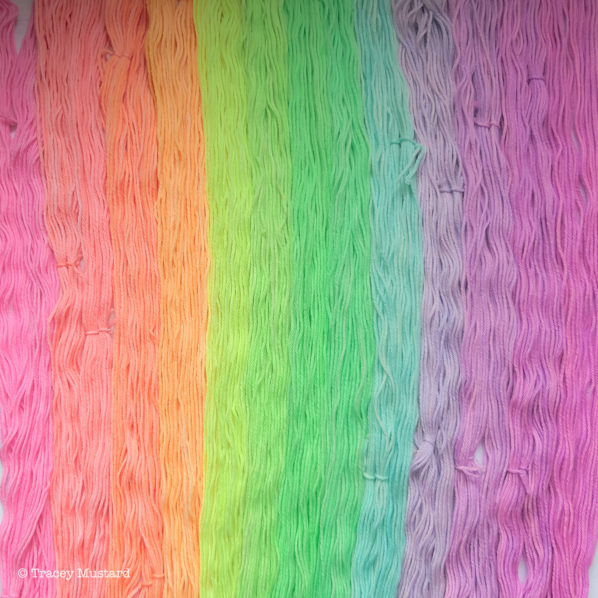 Neon Pastel Rainbow Bundle // 13 colours // 20g, 50g, and 100g – What ...