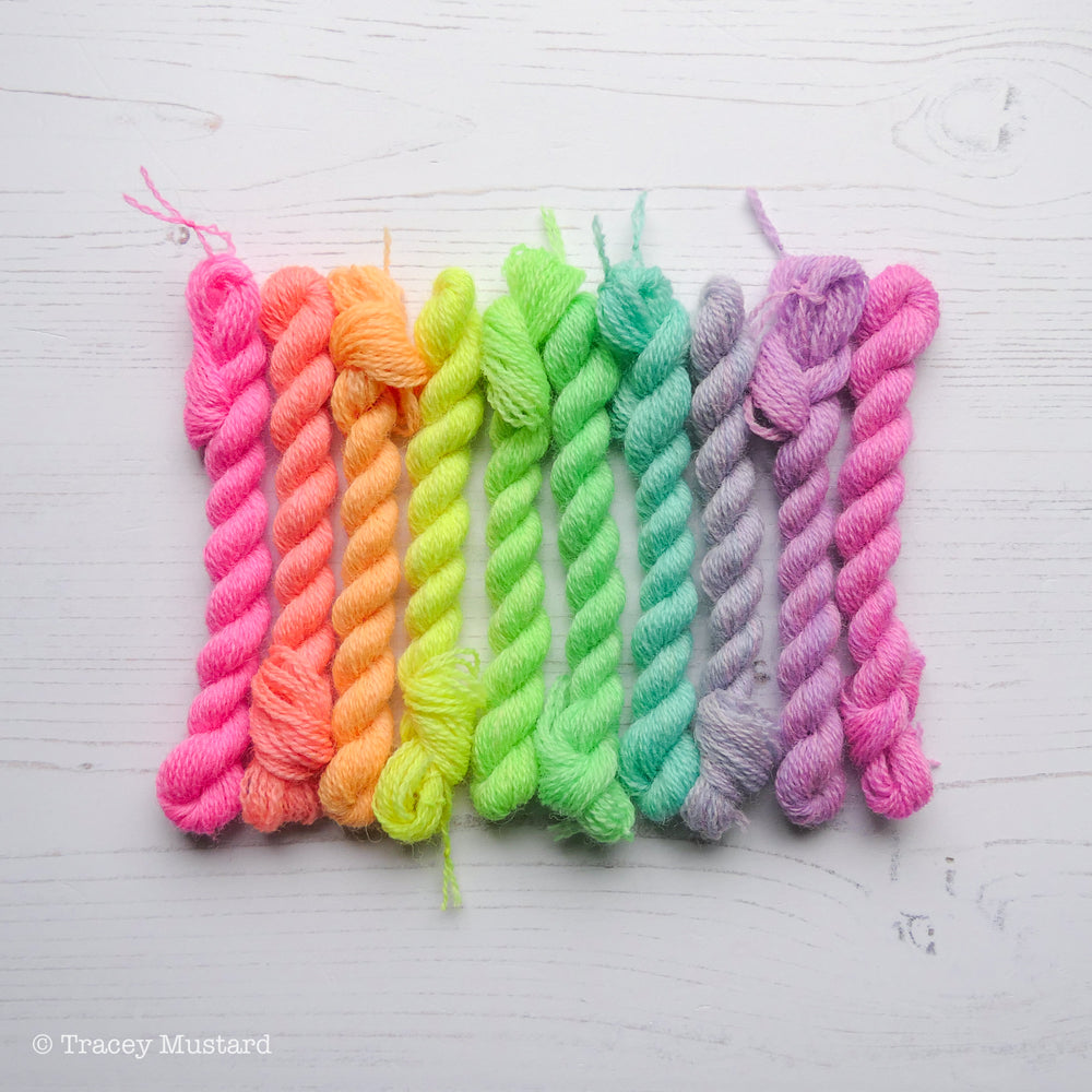 What Mustard Made - hand dyed yarn and fibre